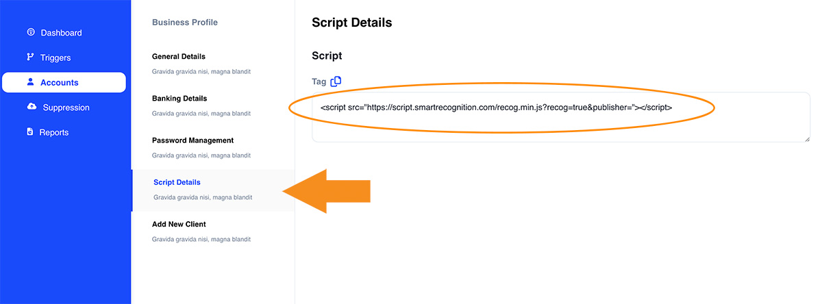Find Your Script - Smart Recognition