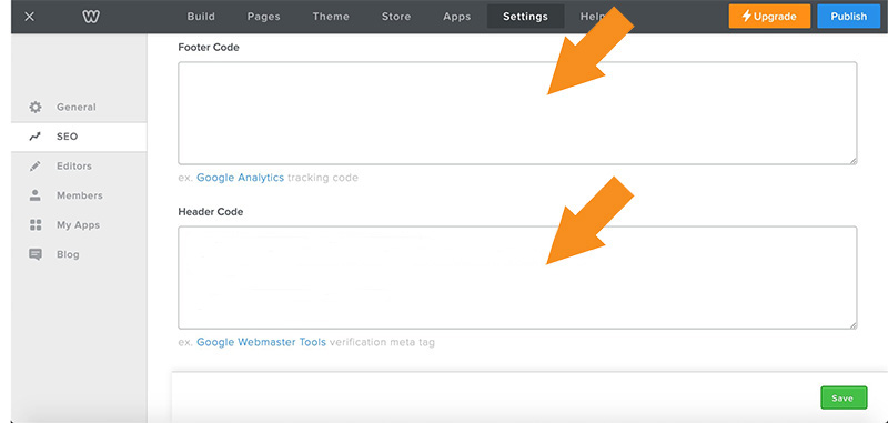 Weebly - Smart Recognition