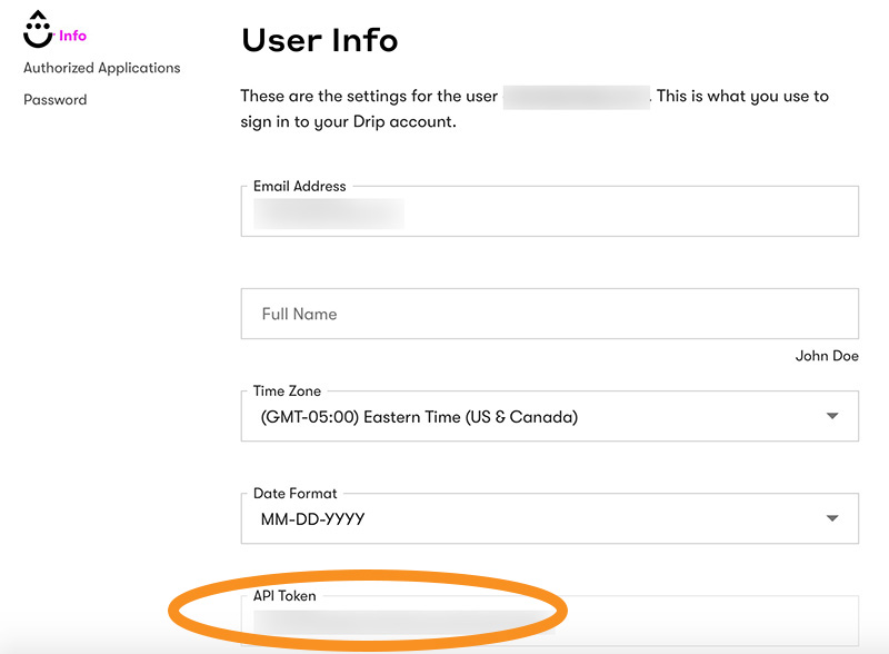 Drip - Smart Recognition